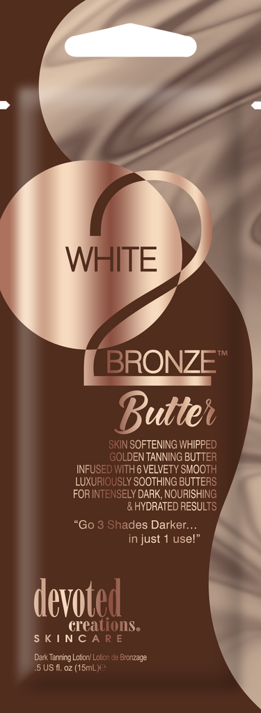 Devoted Creations WHITE 2 BRONZE Butter | Bliss, Freephone 0800 801 760